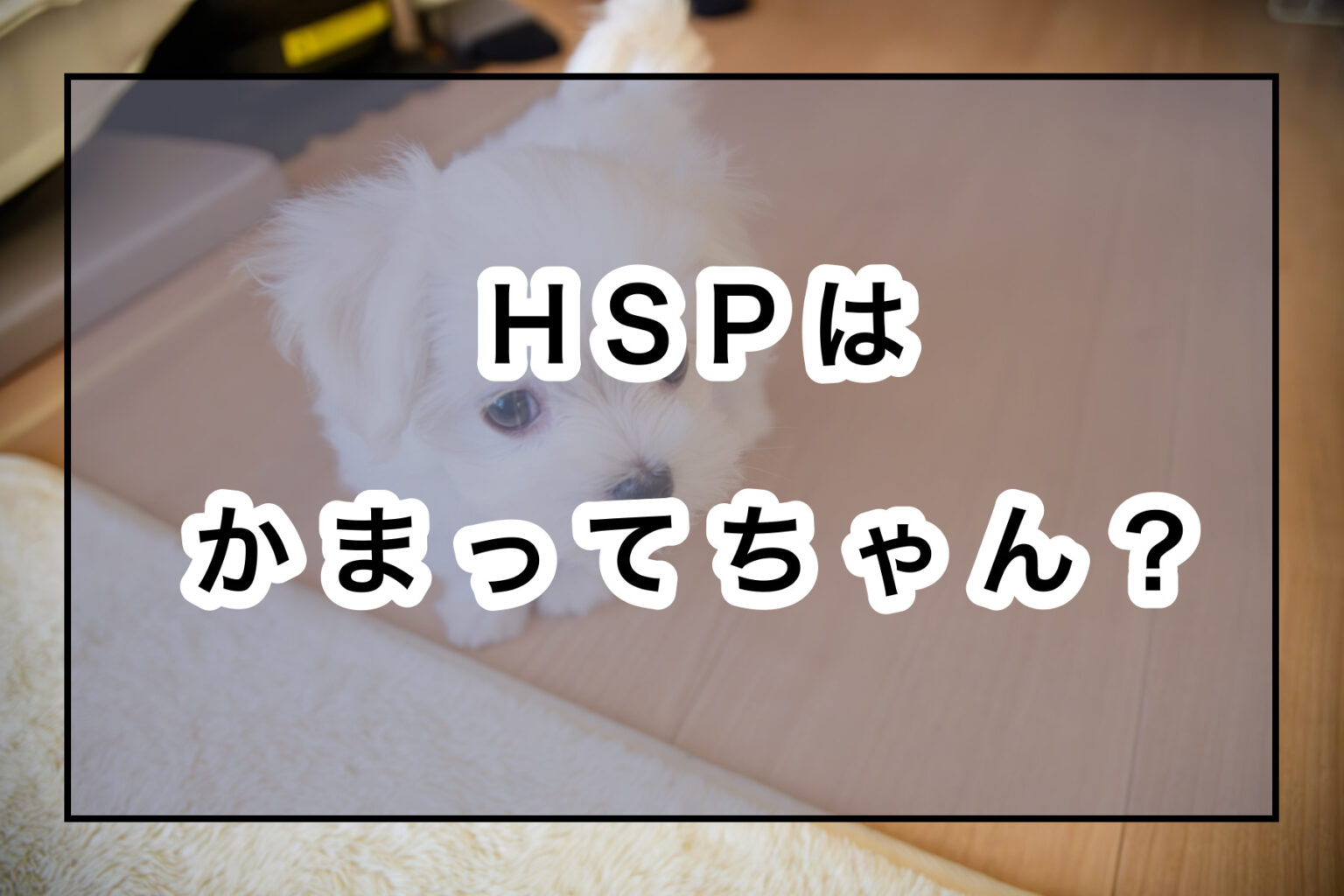 HSPはかまってちゃん？4つの対処法についてもご紹介 | のどかびより